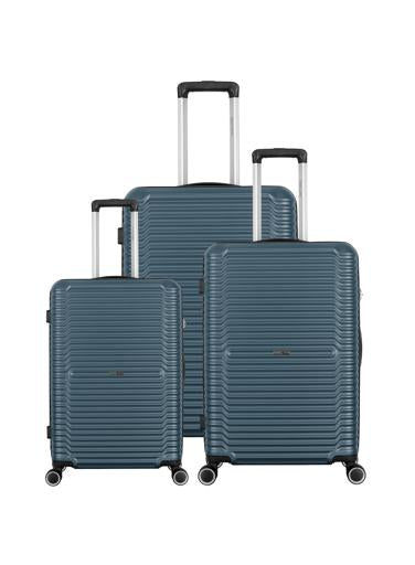 TOP-Tier 3-Piece Luggage Set: Sleek ABS + PC Shell, Effortless Glide w ...